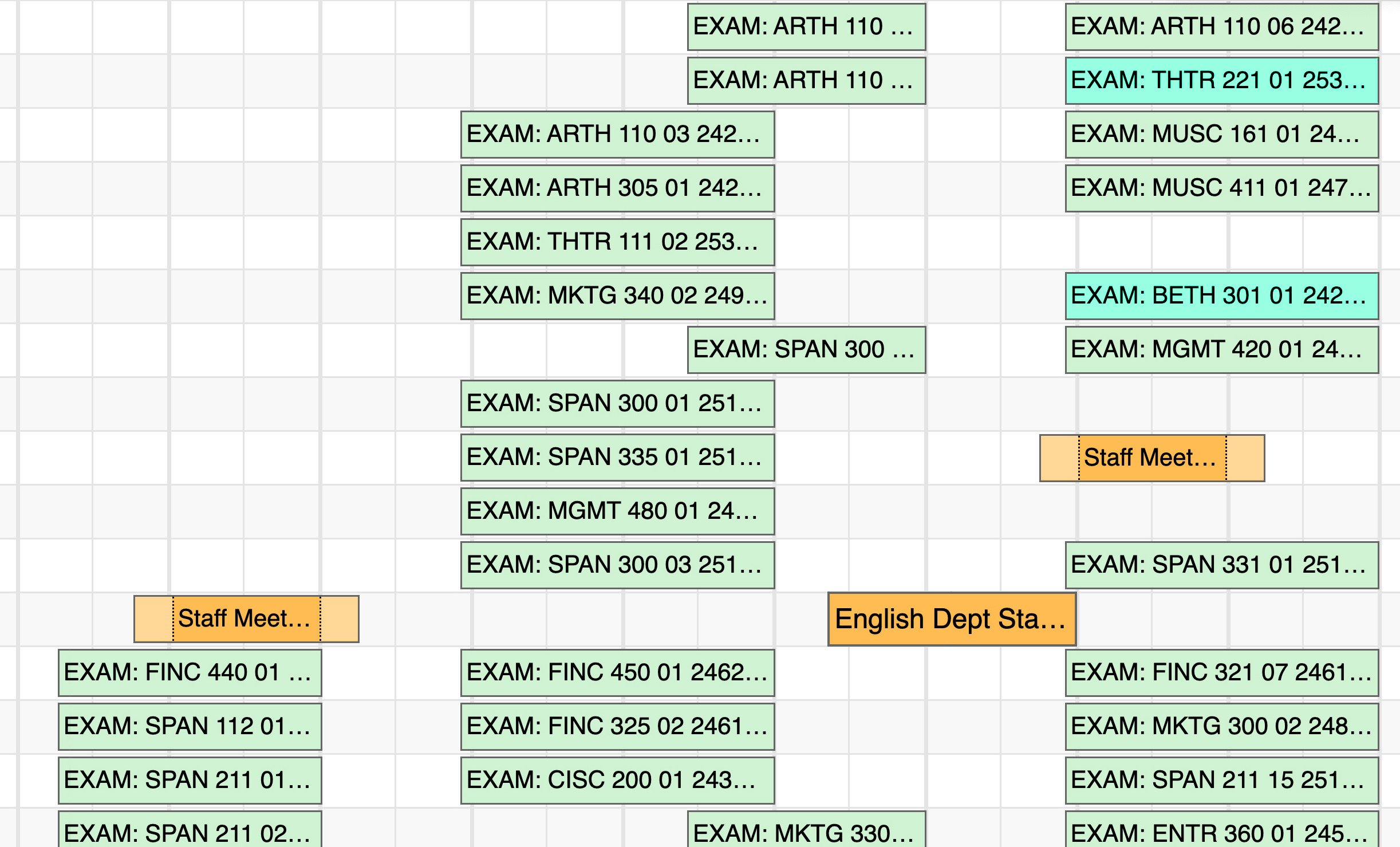 Smarter Campus Scheduling & Resource Coordination | CollegeNET