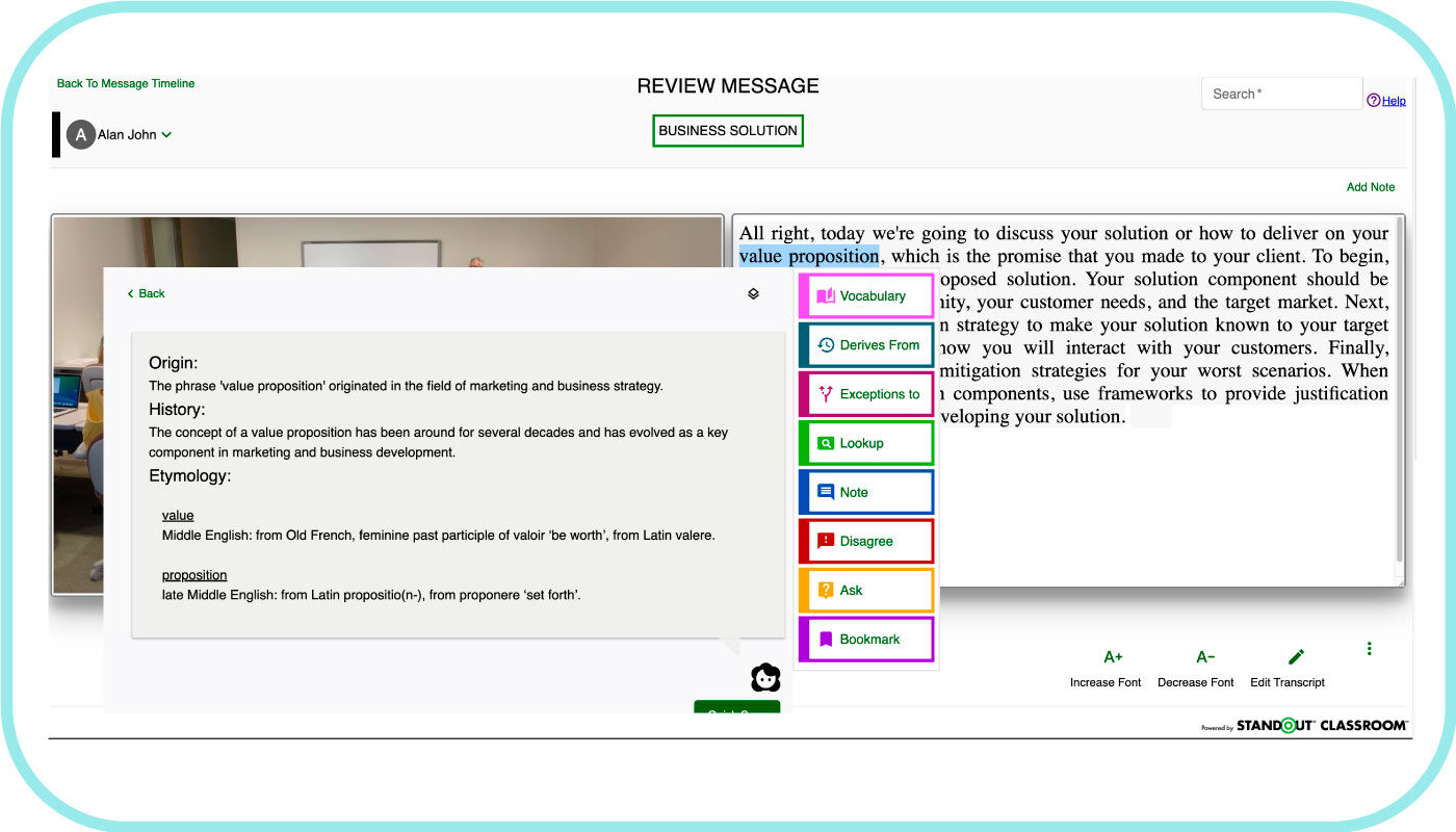 Virtual Classroom Software | StandOut Classroom | CollegeNET